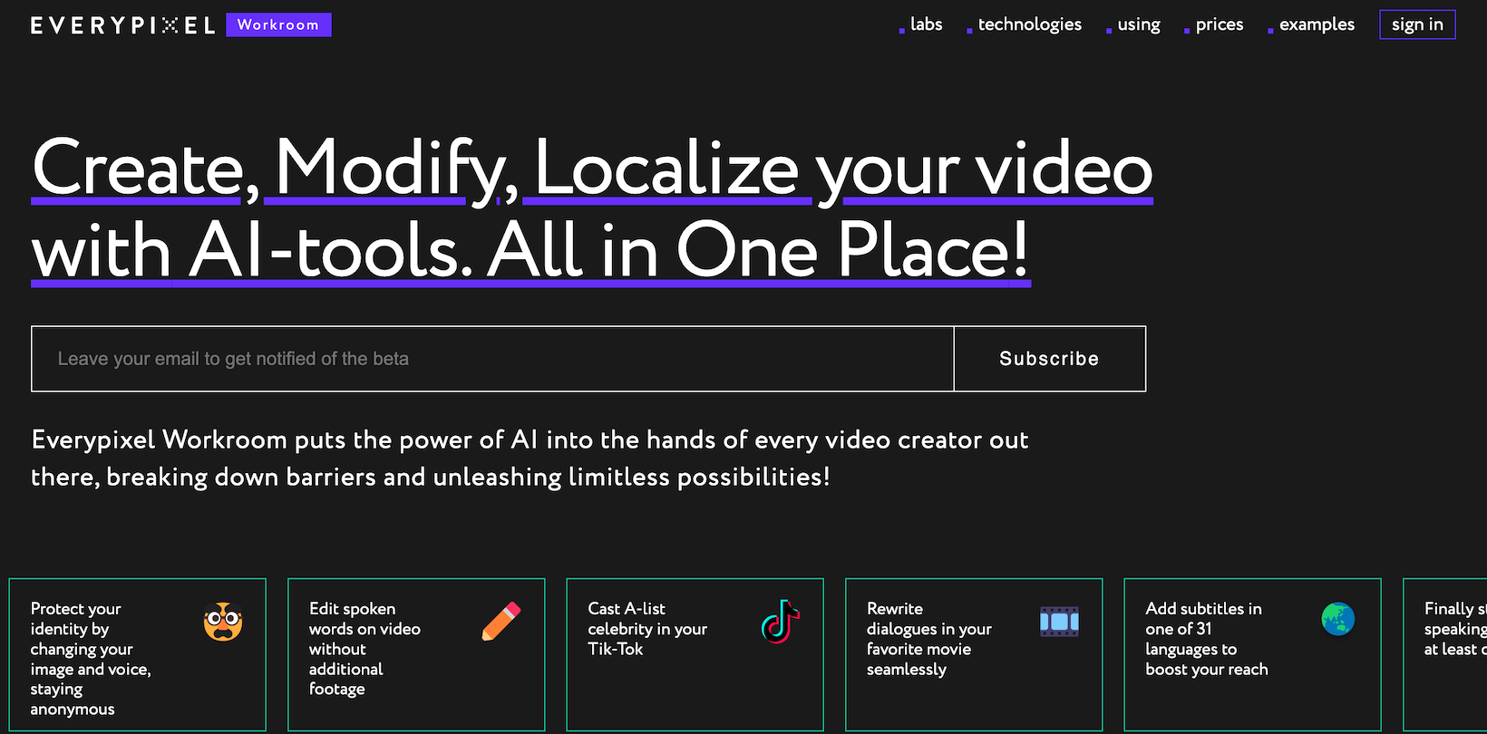 Everypixel Unveils New AI Editor for Video